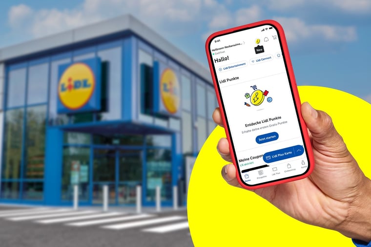 Lidl: Mit Einkäufen punkten: Lidl Plus bietet neue Vorteile / Über 200 ...