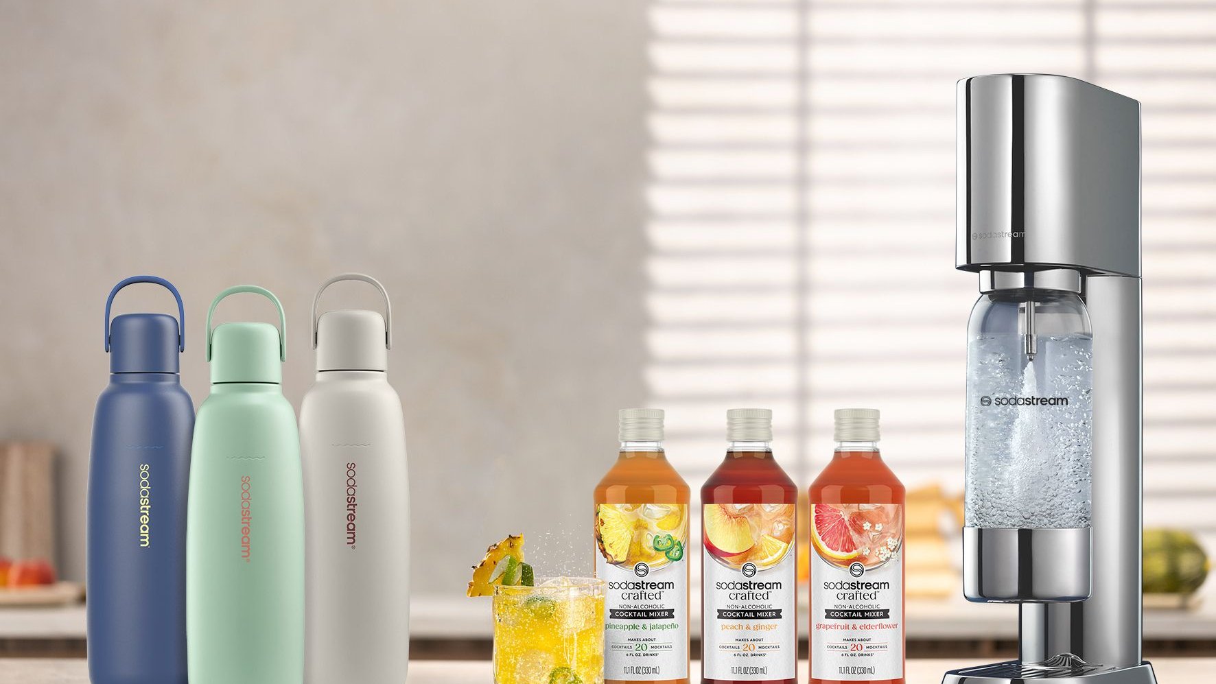 SodaStream: Sprudelnder Genuss mit Eleganz & Frische: Der neue Premium ...